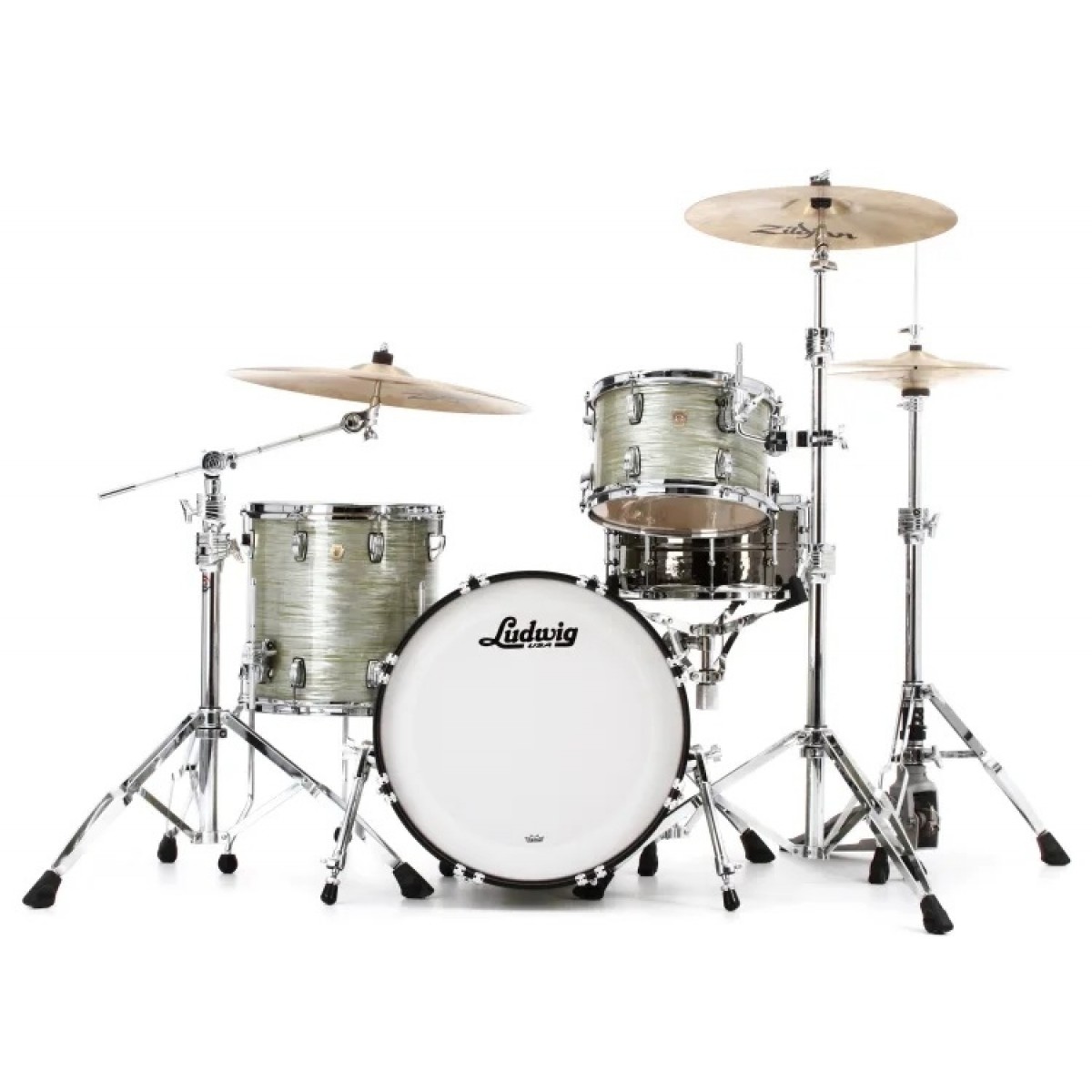 Drum Shop | Sale On Now! | Ludwig Classic Maple Downbeat (White
