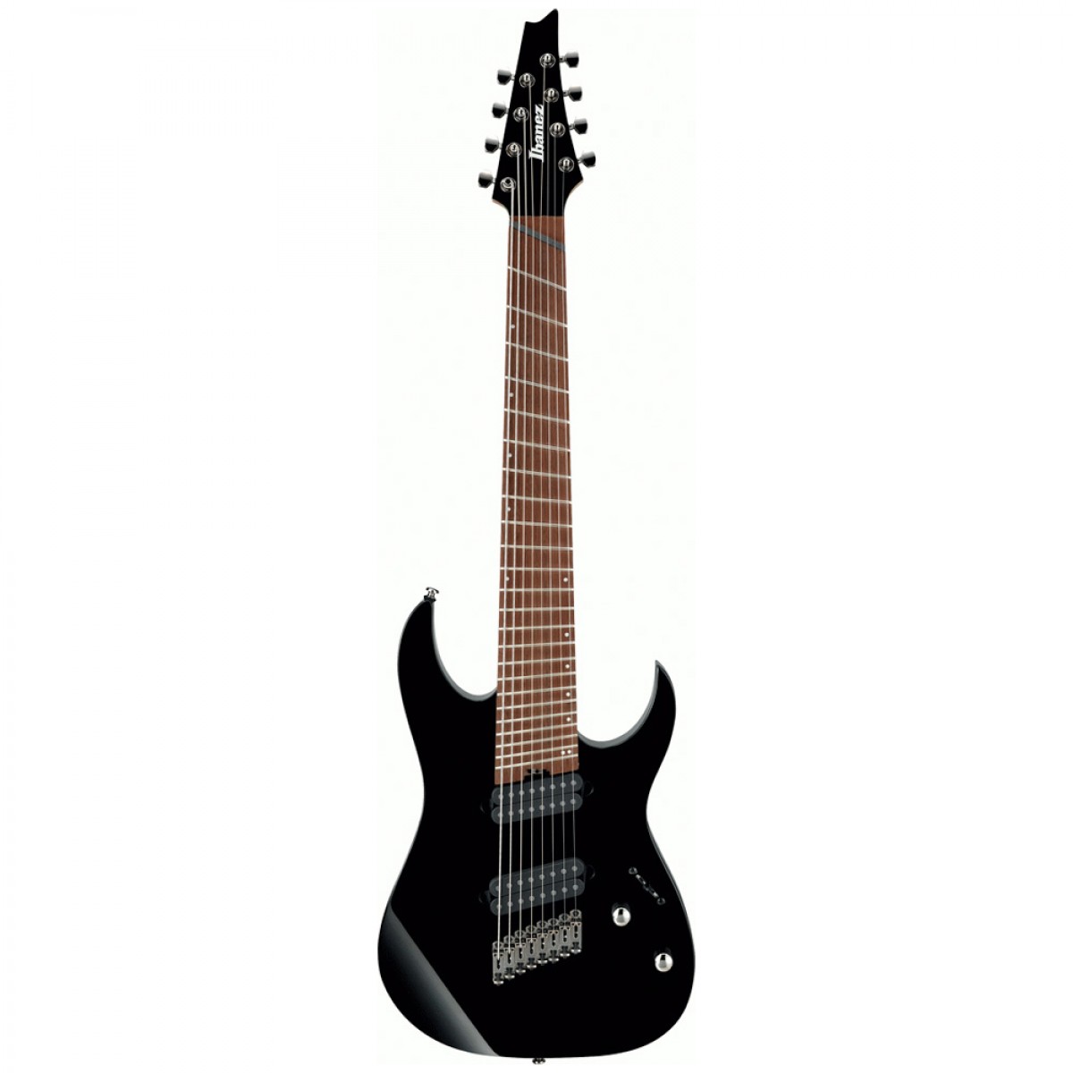 Guitar Shop | Sale On Now! | IBANEZ RGMS8 BK ELECTRIC 8 STRING GUITAR