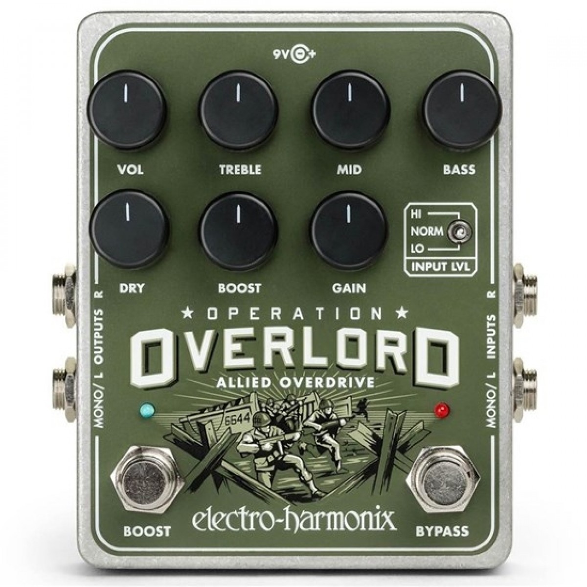 Amps & Effects Shop | Buy Now | ELECTRO HARMONIX OPERATION OVERLORD