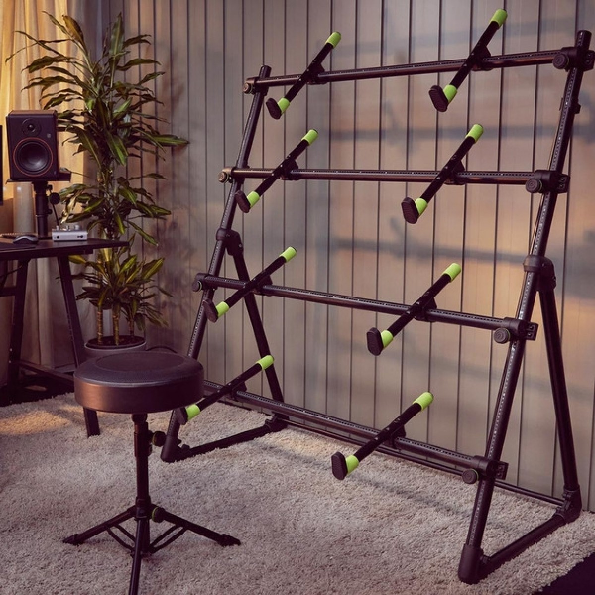 GRAVITY GKSMKS01B 4 TIER KEYBOARD STAND