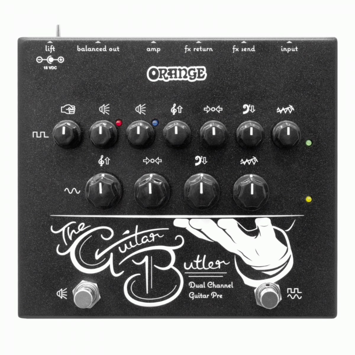 Amps & Effects Shop | Buy Now | ORANGE GUITAR BUTLER DUAL CHANNEL