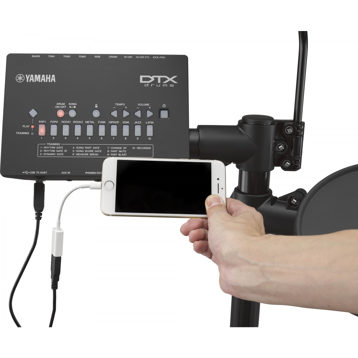 Drum Shop | Sale On Now! | YAMAHA - DTX452K DTX ELECTRONIC DRUM KIT