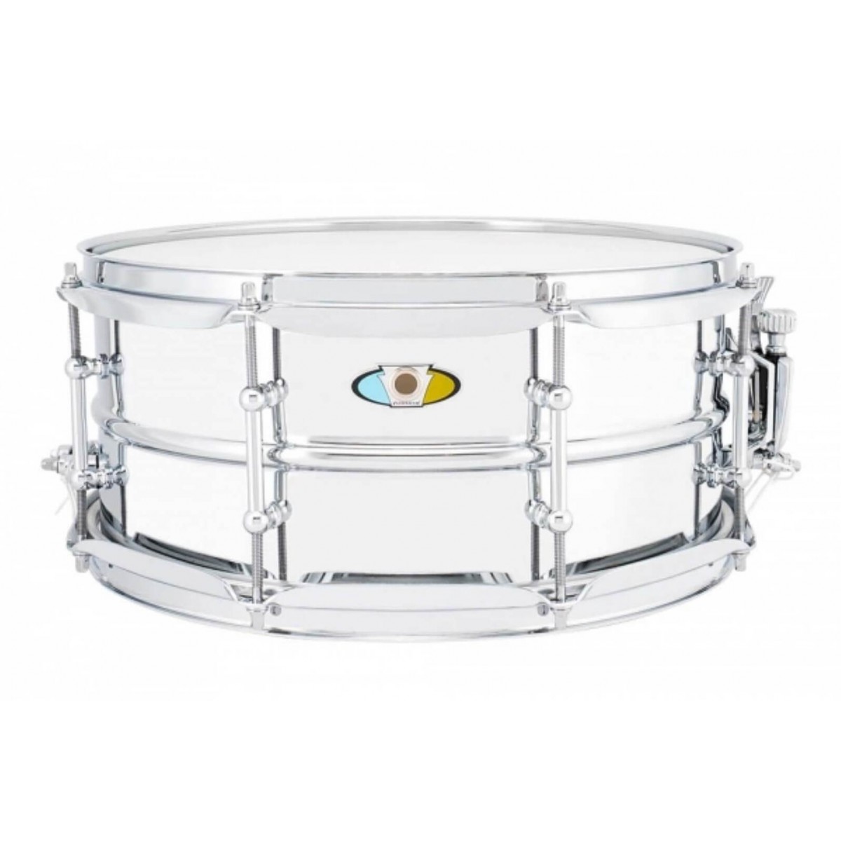 Drum Shop | Sale On Now! | Ludwig Supralite Steel Snare Drum 14 x 6.5