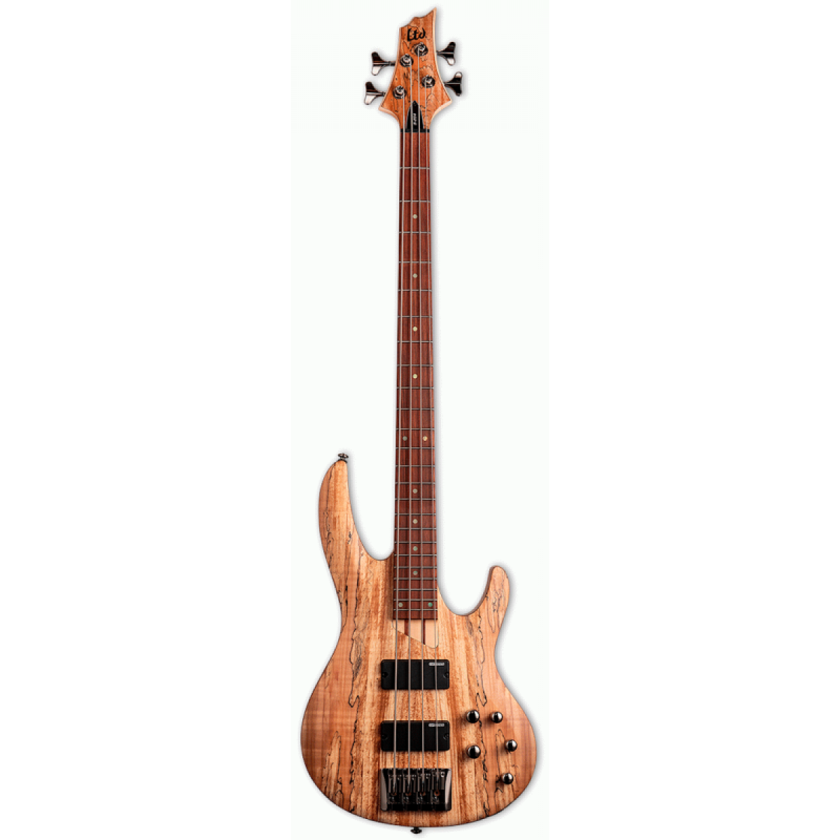 Bass Shop | Sale On Now! | LTD B-204 SPALTED MAPLE 4 STRING BASS