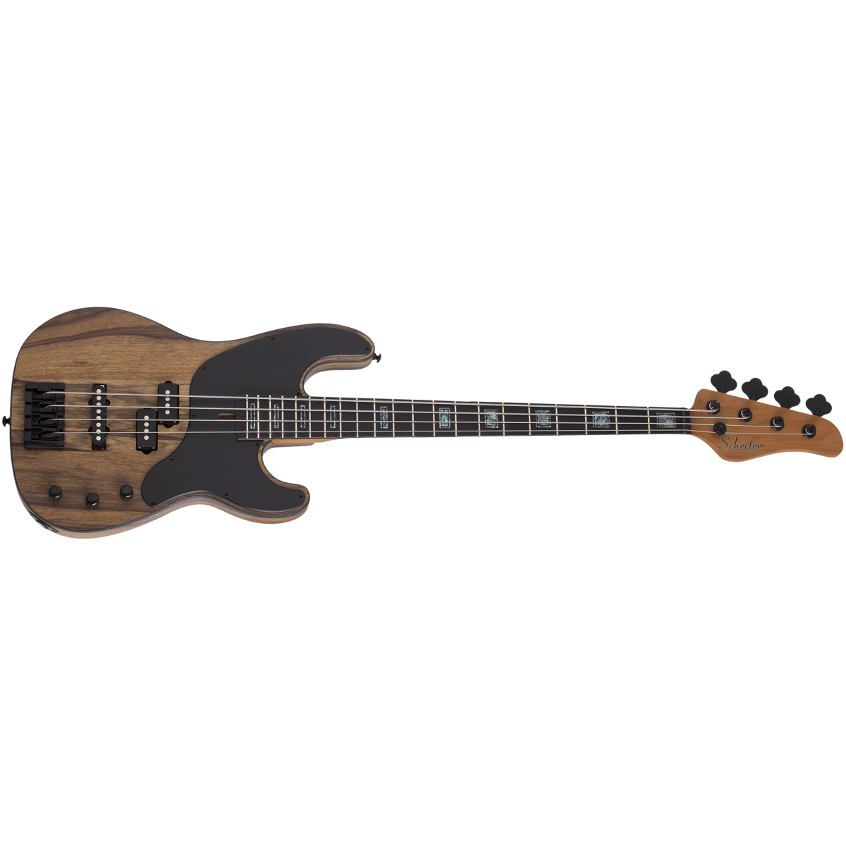 Bass Shop | Sale On Now! | Schecter Model-T 4 Exotic Black Limba