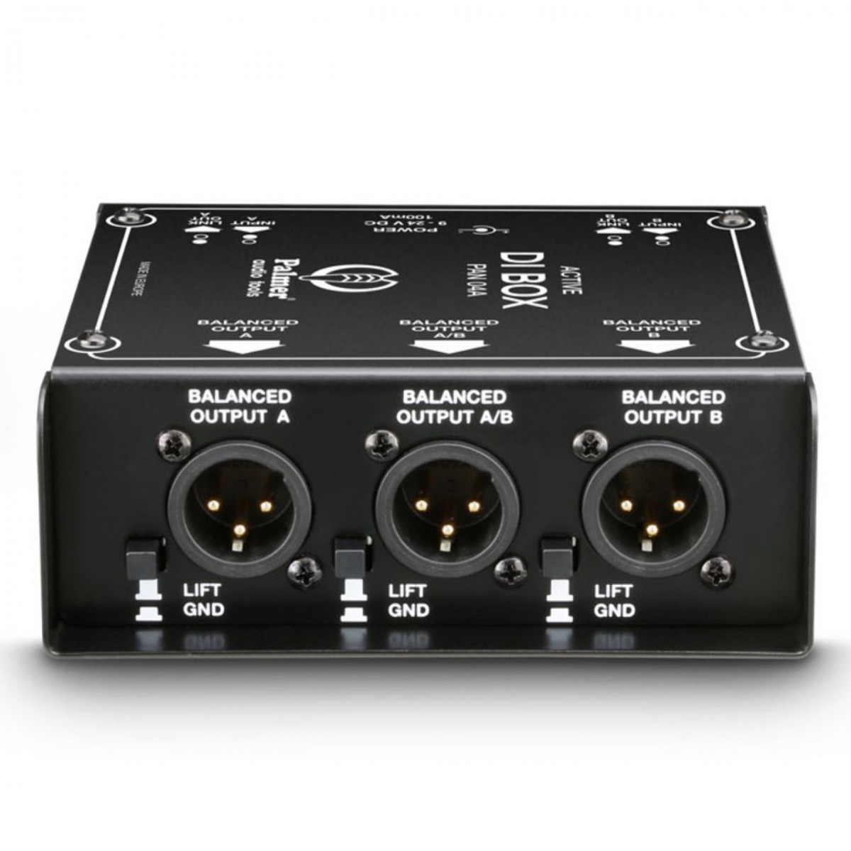 Amps & Effects Shop | Buy Now | PALMER PAN 04 A - ACTIVE 2-CHANNEL DI