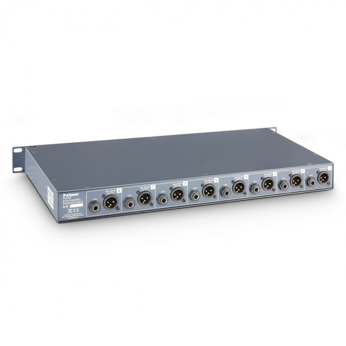 Amps & Effects Shop | Buy Now | PALMER PAN 16 - 19 DI BOX 8 CHANNELS