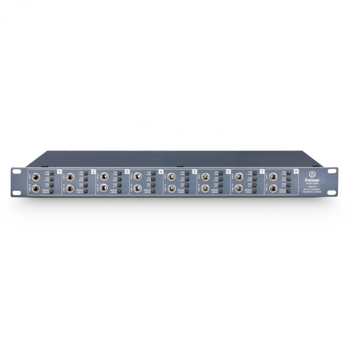 Amps & Effects Shop | Buy Now | PALMER PAN 16 - 19 DI BOX 8 CHANNELS