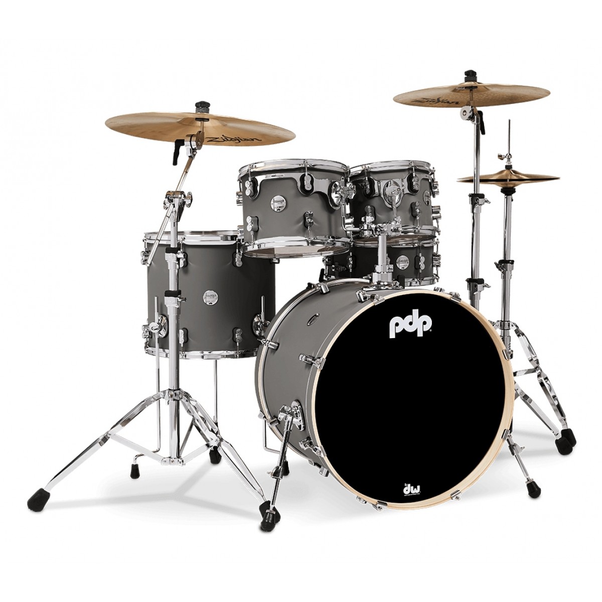 Drum Shop | Sale On Now! | PDP Concept Maple 5pce 22 Satin Pewter