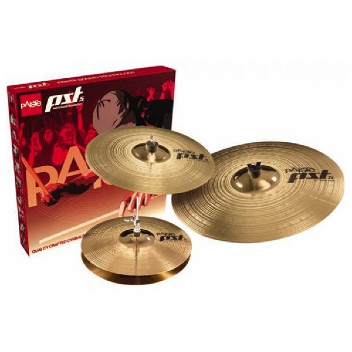 Drum Shop | Sale On Now! | Paiste PST 5 Rock Set Pack
