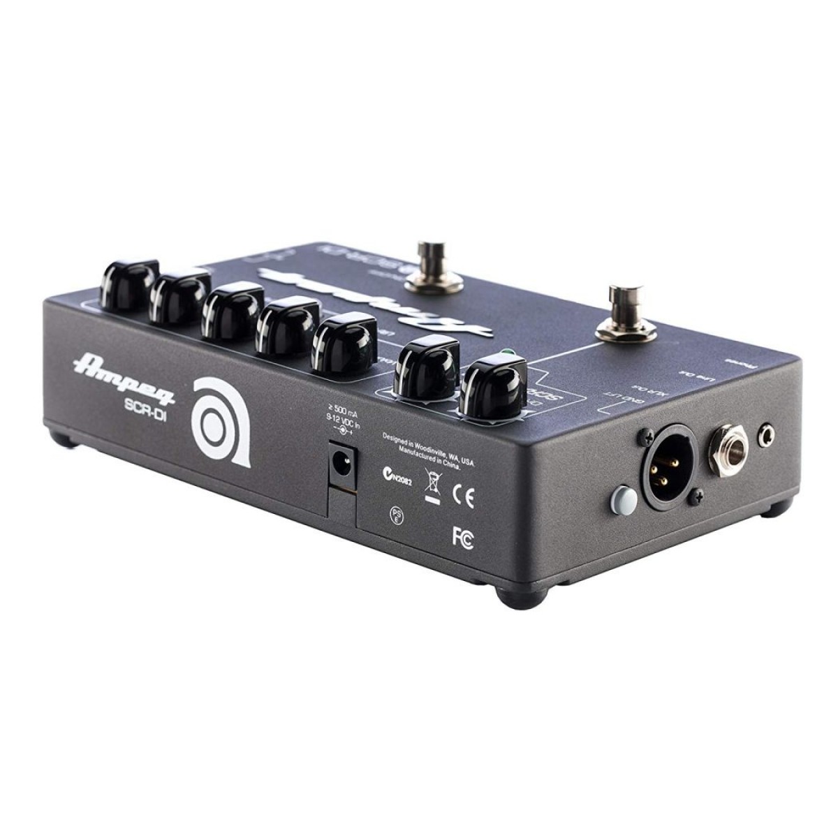 Amps & Effects Shop | Buy Now | Ampeg SCR-DI Bass DI Pedal With