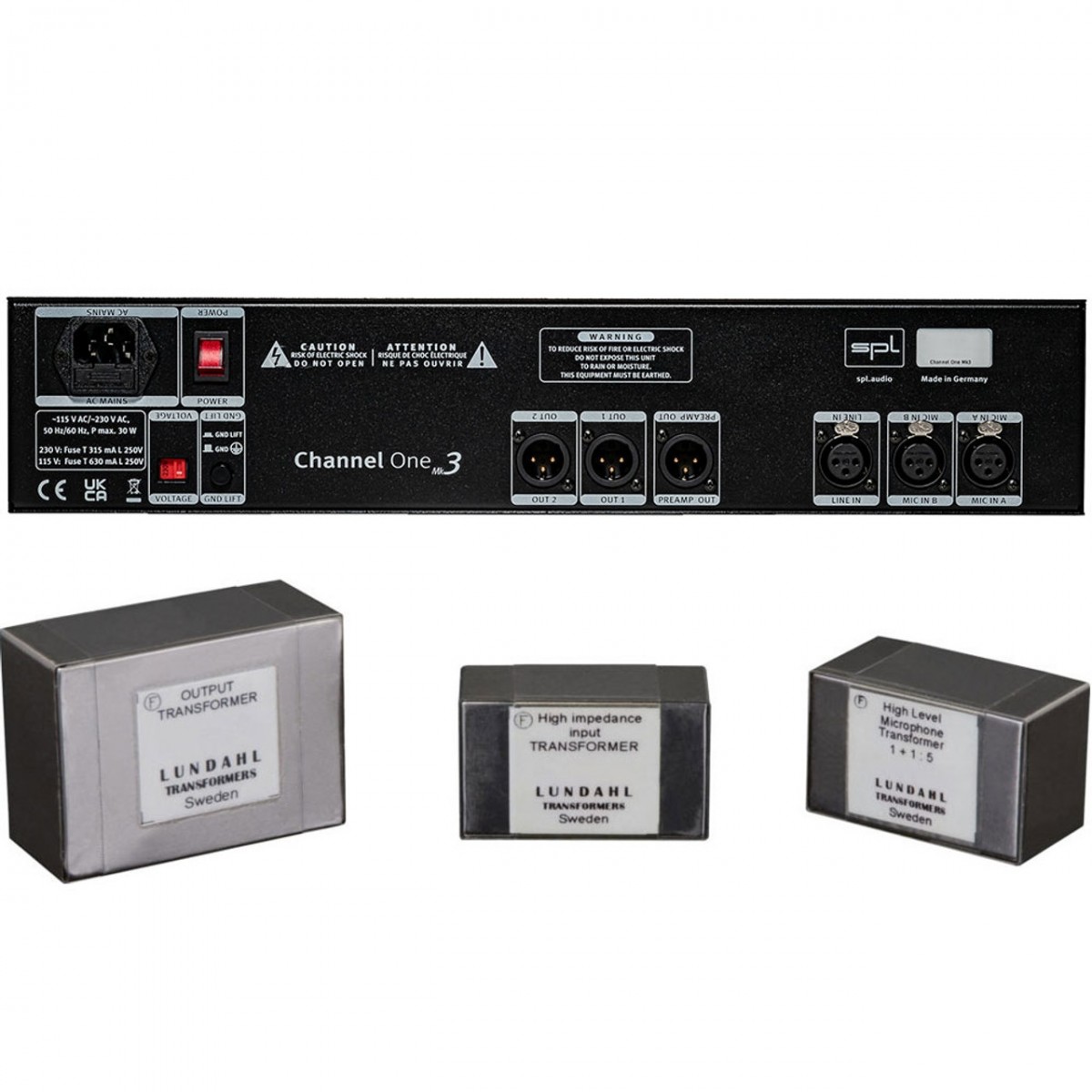 Recording Shop | Sale On Now! | SPL CHANNEL ONE MK3 W/ PREMIUM LUNDAHL