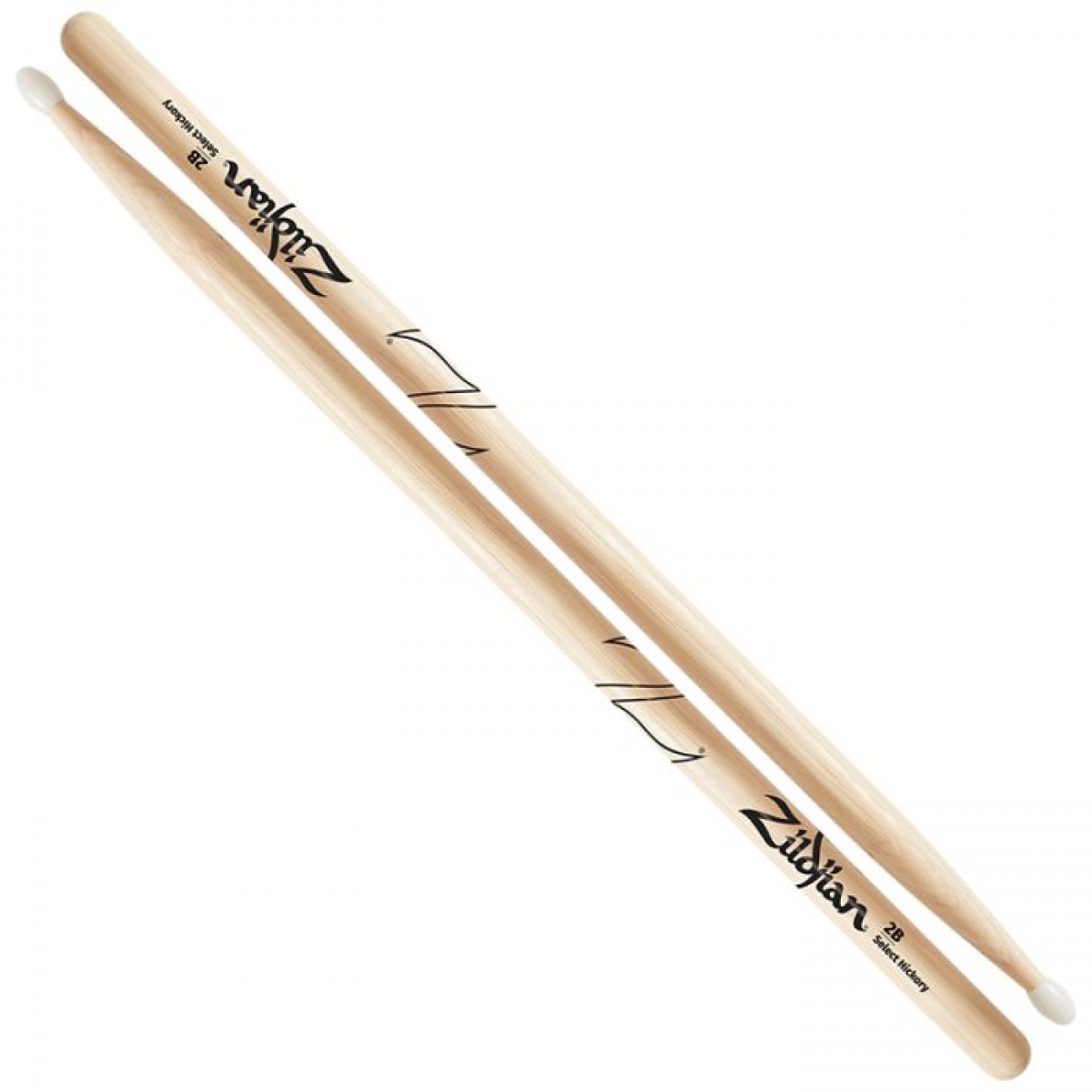 Drum Shop | Sale On Now! | Zildjian Hickory 2B Nylon Drumsticks